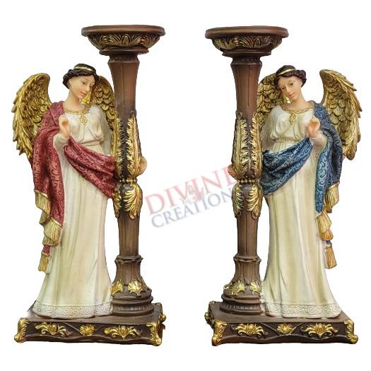 Angels Candle Stand - 12 inches - Divine Creations